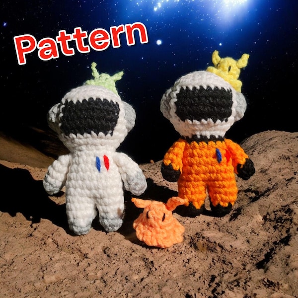 Astronaut Crochet - Etsy
