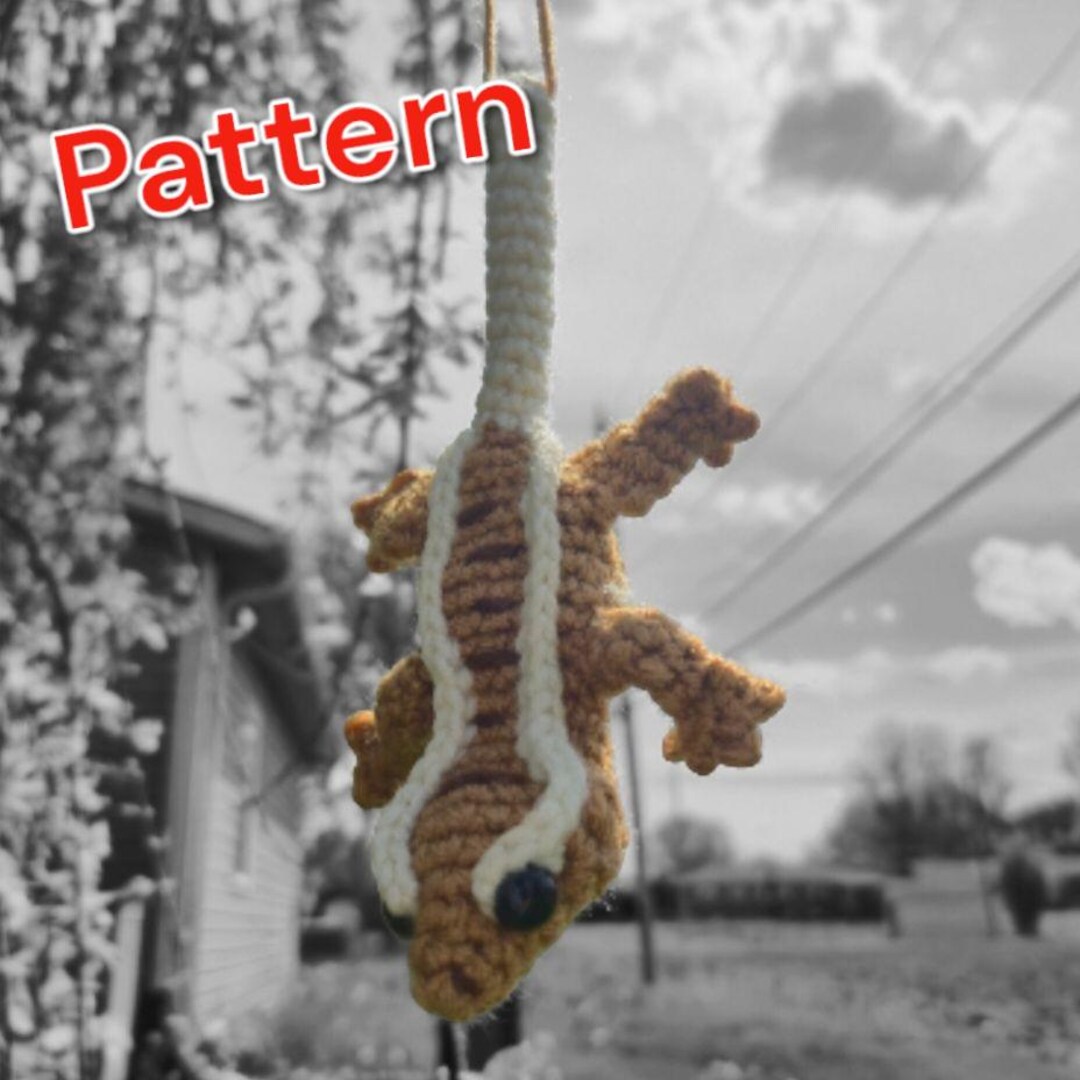 Crested Gecko Crochet Pattern – DIY Amigurumi Lizard Plush | Digital ...