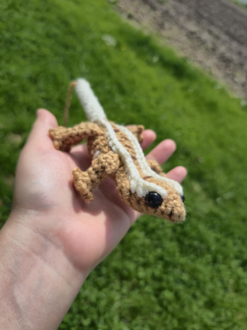 Crested Gecko Crochet Pattern: DIY Amigurumi Lizard Plush PDF Tutorial ...