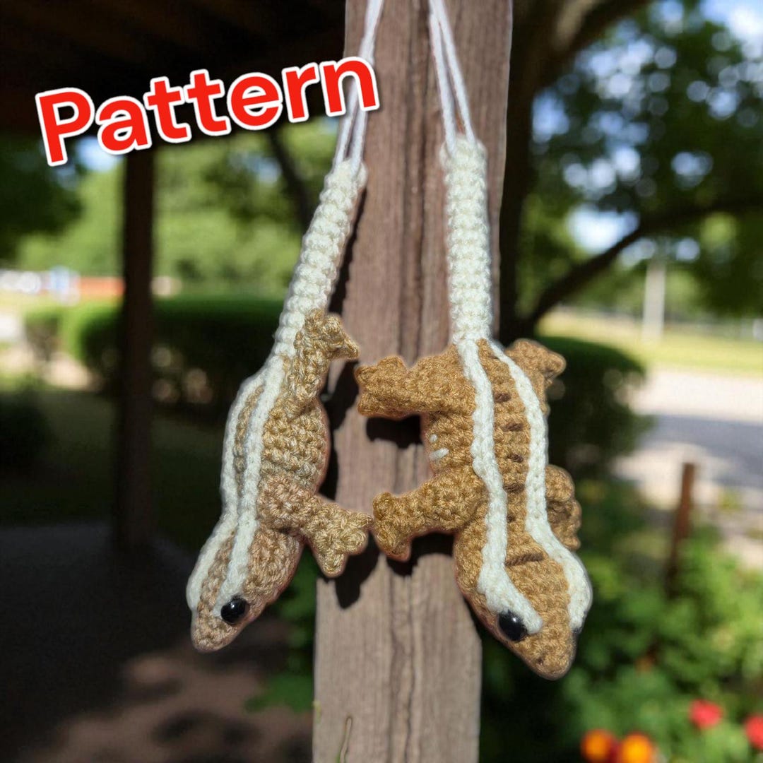 Crested Gecko Crochet Pattern: DIY Amigurumi Lizard Plush PDF Tutorial ...