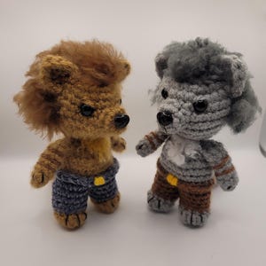 Werewolf Amigurumi PDF Pattern - Etsy