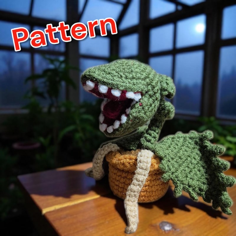 Scary Plant Crochet - Etsy