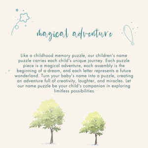 Christmas Gifts Personalized Name Puzzle With Numbers and Shapes ...