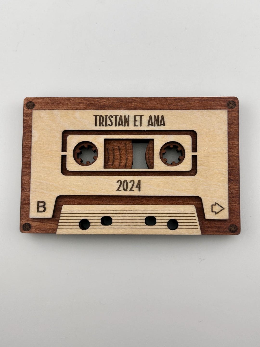Spotify Cassette Tape, Personalized Wooden Mixtape, Wood Playlist ...