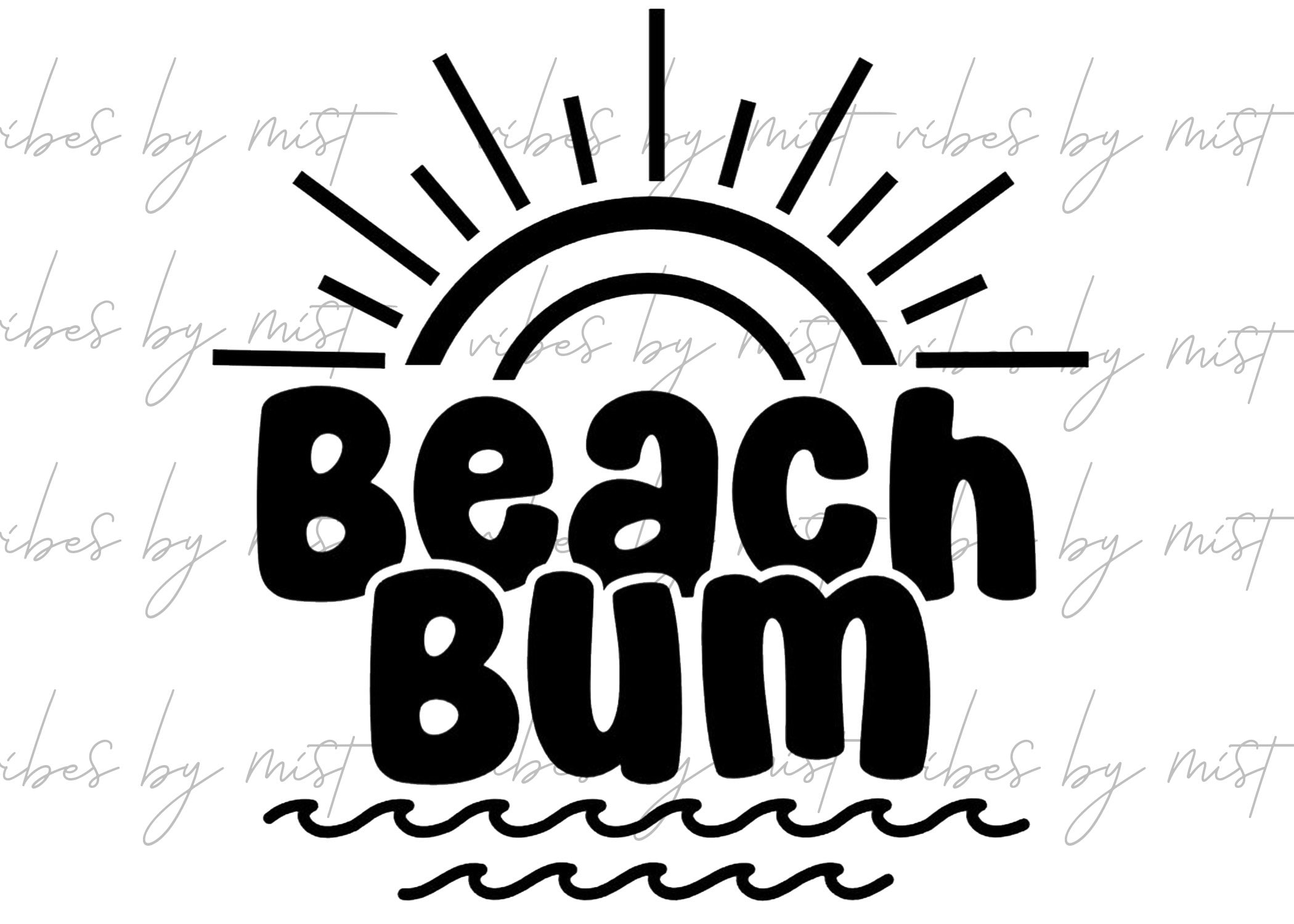Beach Bum SVG PNG, Beach Bum SVG, Vacation Shirt Svg, Beach Shirt Svg ...