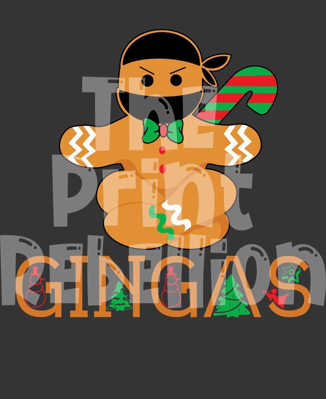 Gingas PNG, Gingerbread Man, Ninjas, Funny, Christmas, Holidays ...