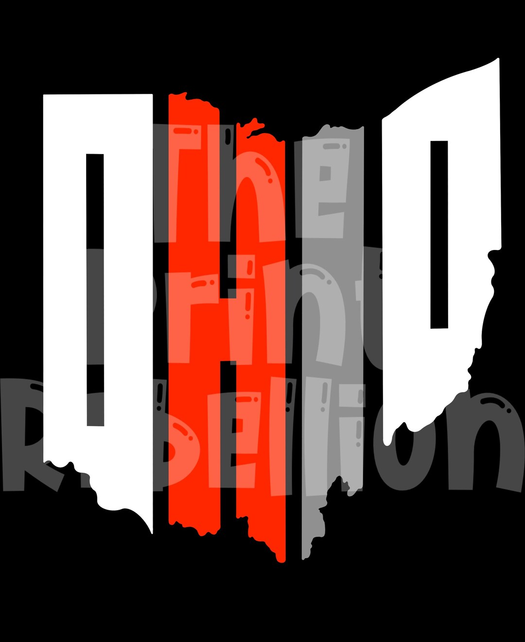 Ohio State PNG, Letters, Shape, OSU, Scarlet, Shirt, Cup - Etsy
