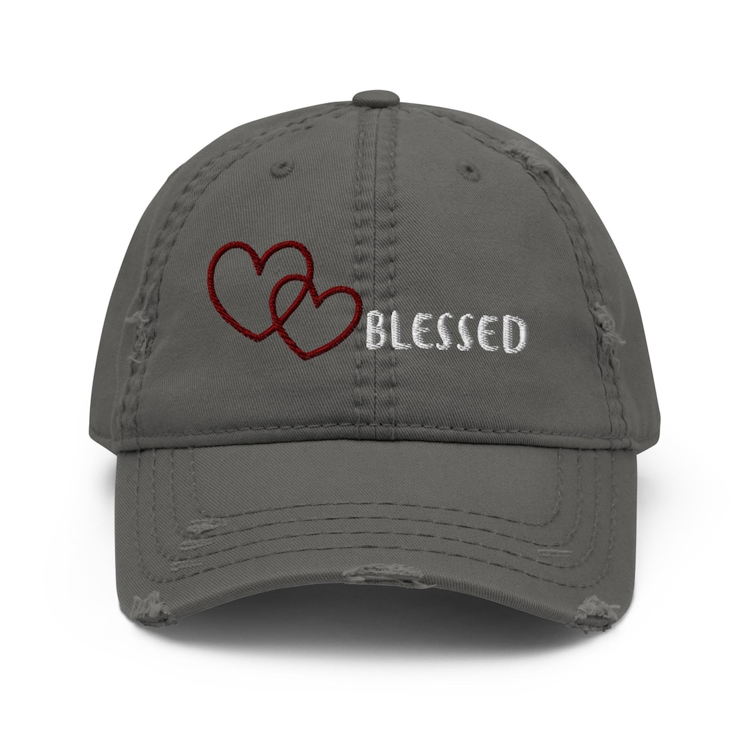 Blessed Hat distressed - Etsy