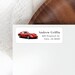 Classic Car Return Address Labels, Personalized Self - Adhesive Return ...