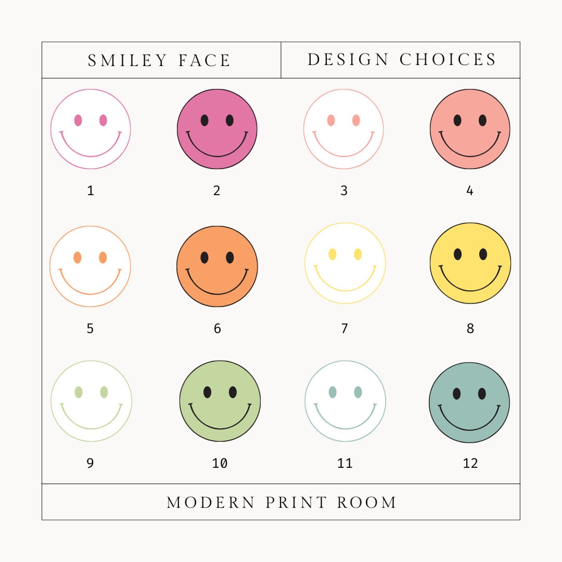 Smiley Face Return Address Labels, Personalized Self - Adhesive Return ...