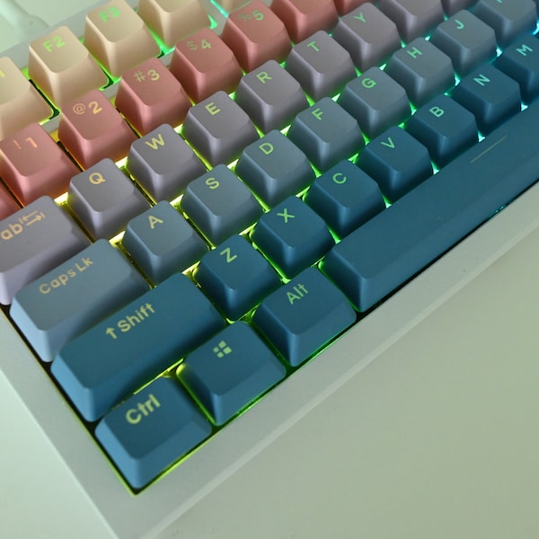 Backlit Shine Through Keycaps - Etsy
