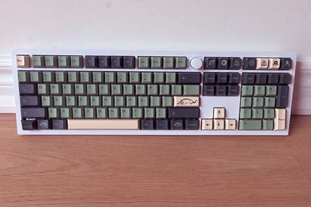 Green Planet Nature Theme Keycap Set: Cherry Profile, PBT - Etsy
