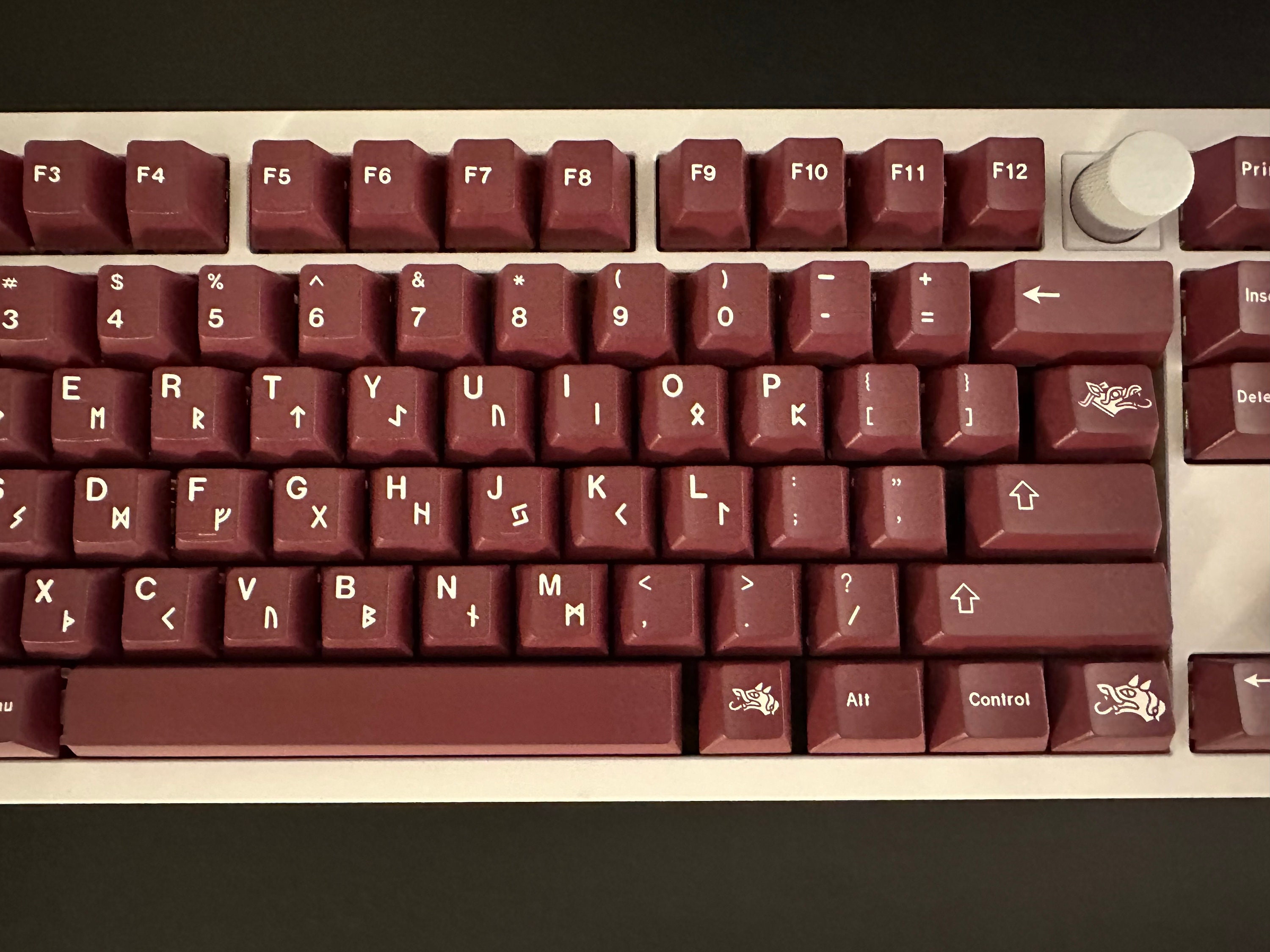 Classic Dark Red Keycap Set: Cherry Profile, ABS - Etsy