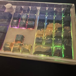 High Quality Acrylic Case for Mechanical Keyboards Dust Cover With 60 ...