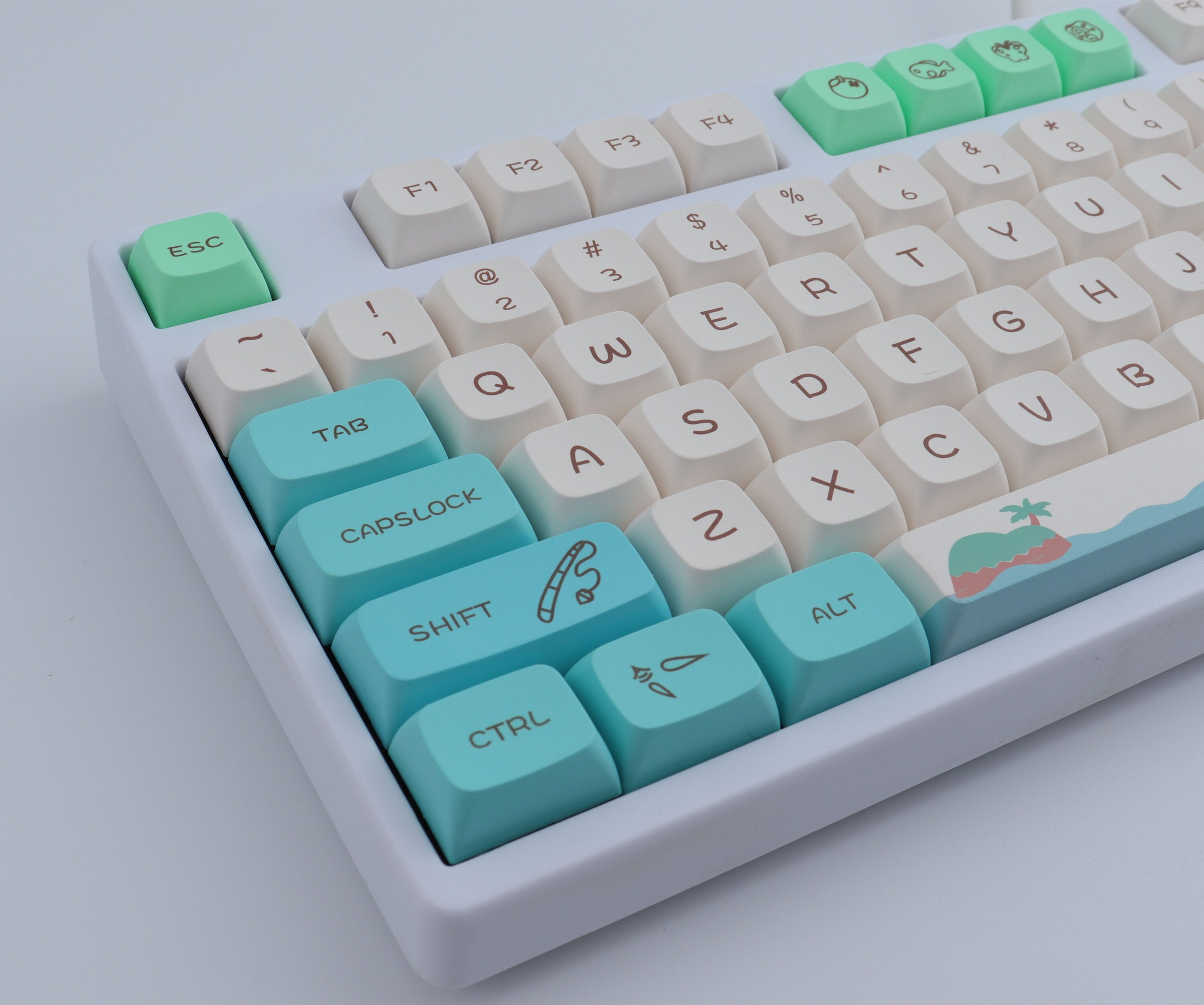 Cute Animal Village Life Theme Keycap Set for Mechanical - Etsy