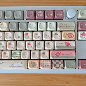 Mushroom Forest Keycap Set: Cherry or MOA Profile, PBT - Etsy