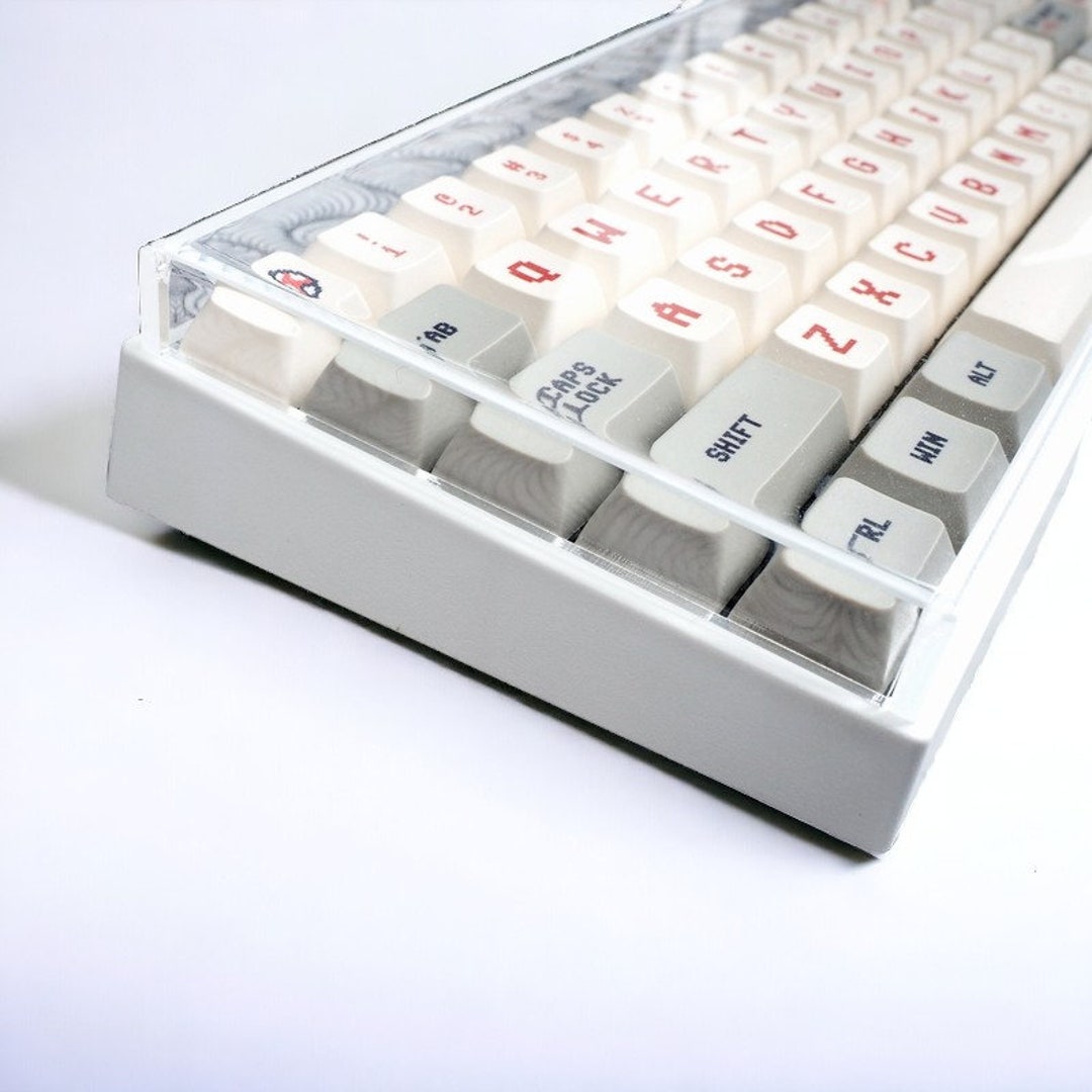 High Quality Acrylic Case for Mechanical Keyboards Dust Cover With 60 ...