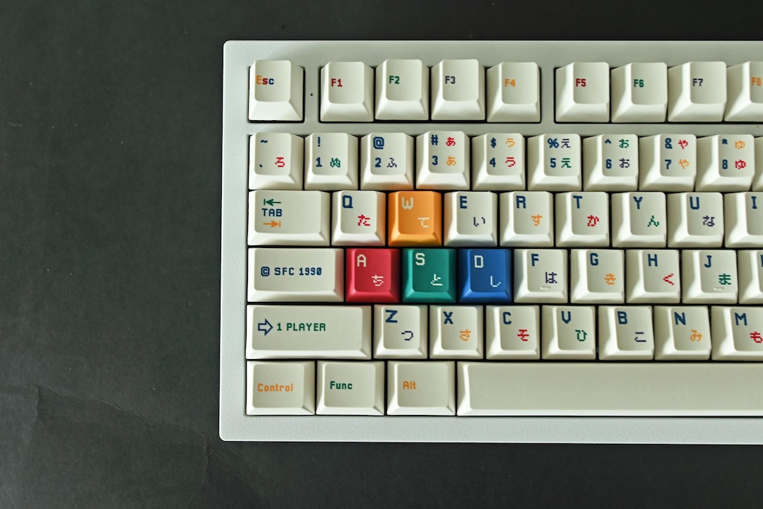Retro Japanese Video Game Theme Keycap Set: Cherry Profile, PBT - Etsy