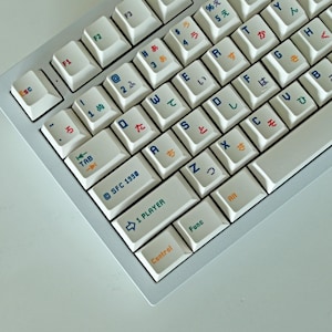 Retro Japanese Video Game Theme Keycap Set: Cherry Profile, PBT - Etsy