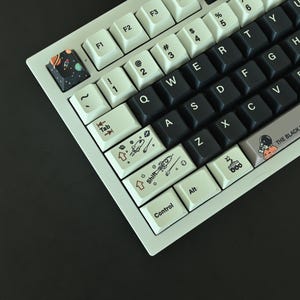 Cartoon Astronaut Space Flight Theme for Mechanical Gaming Keyboard ...