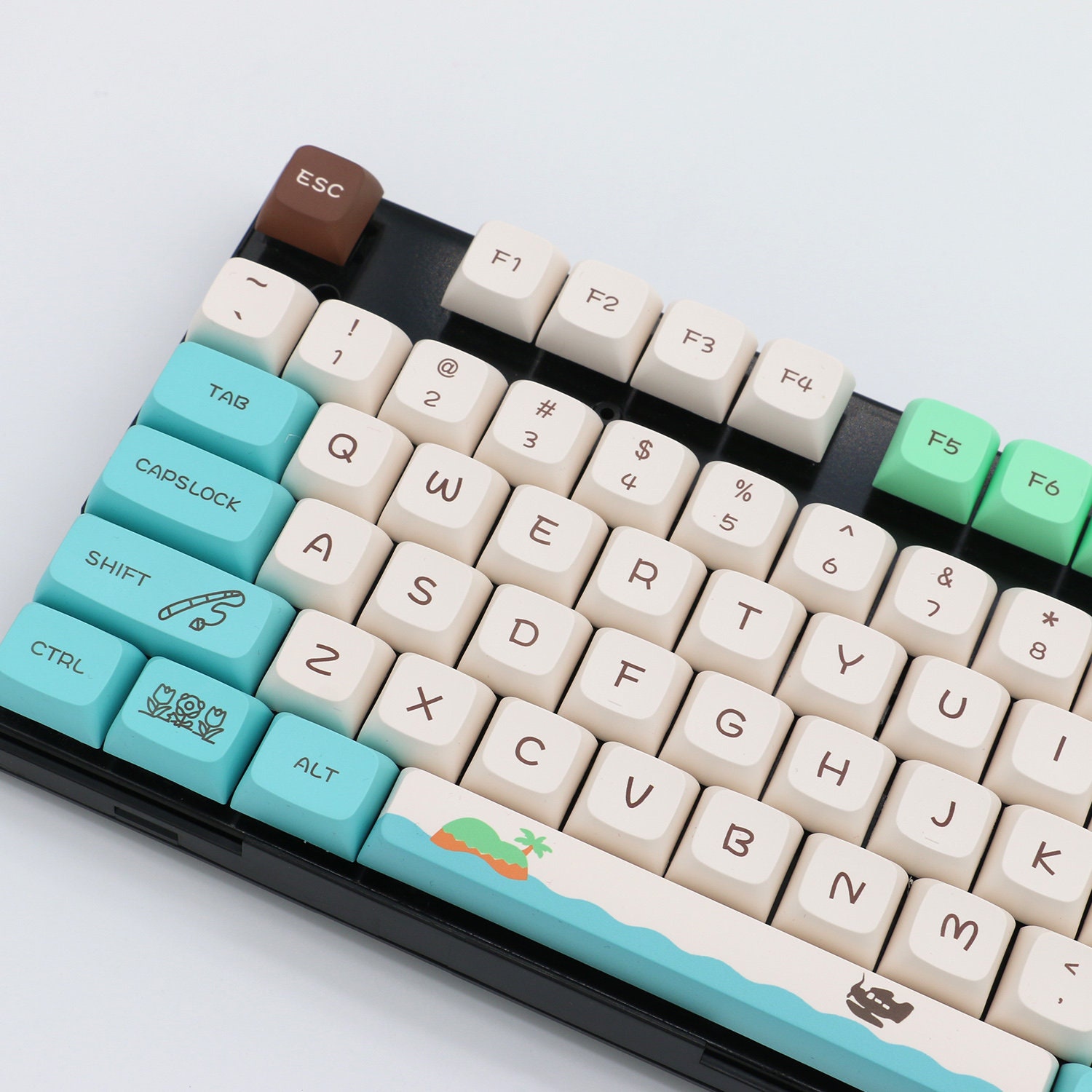 Cute Animal Village Life Theme Keycap Set for Mechanical - Etsy