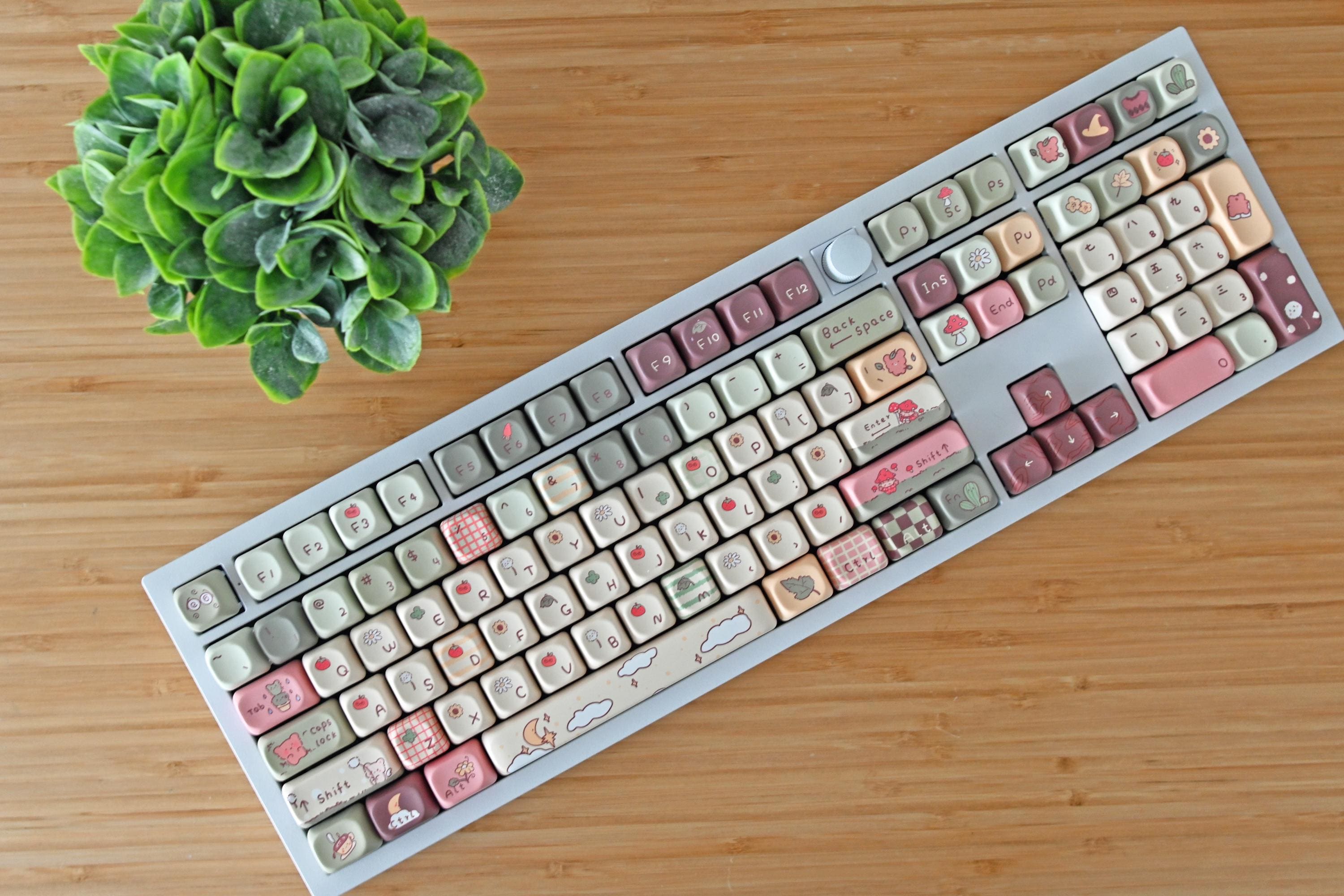 Mushroom Forest Keycap Set: Cherry or MOA Profile, PBT - Etsy