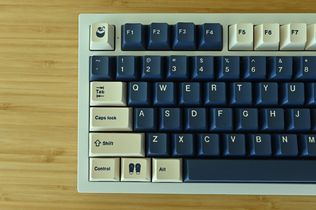 Beach Day Theme Keycap Set: Cherry Profile, PBT - Etsy