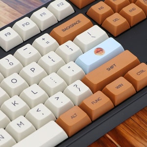 Mars Colony Planet Theme Keycap Set for Mechanical Keyboard 121 Keys ...