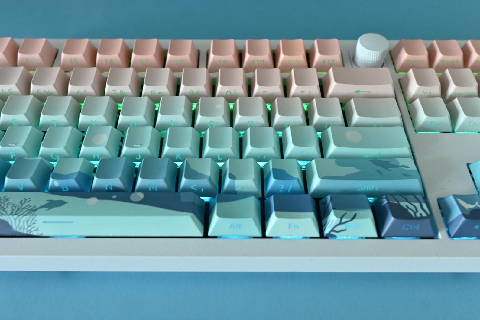 Aqua Dream Deep Ocean Theme Keycap Set: Cherry Profile, PBT - Etsy