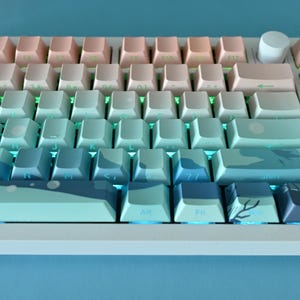 Aqua Dream Deep Ocean Theme Keycap Set: Cherry Profile, PBT - Etsy