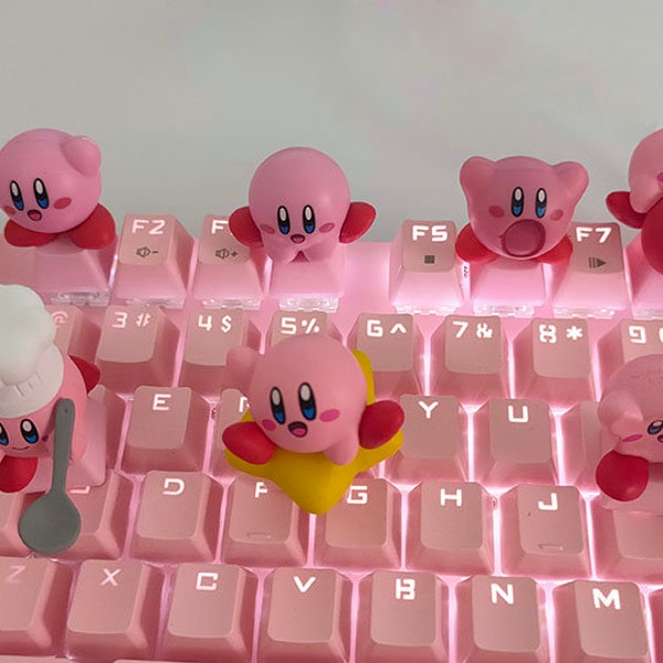 Kirby Keyboard - Etsy