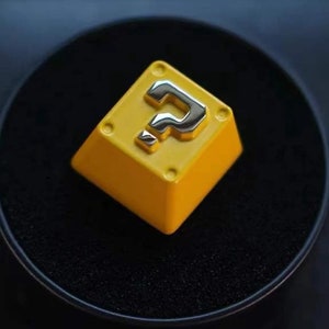 Super Mario Keycap Question Mark Keycap Nintendo Mystery - Etsy Canada