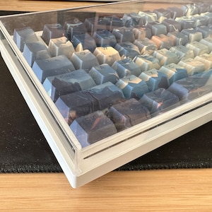 High Quality Acrylic Case for Mechanical Keyboards Dust Cover With 60 ...