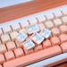 Orange Pink Pastel Gradient Keycap Set: MOA Profile, PBT - Etsy