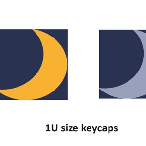 Dark Night Moon Chinese Theme Keycap Set: Cherry Profile, PBT - Etsy