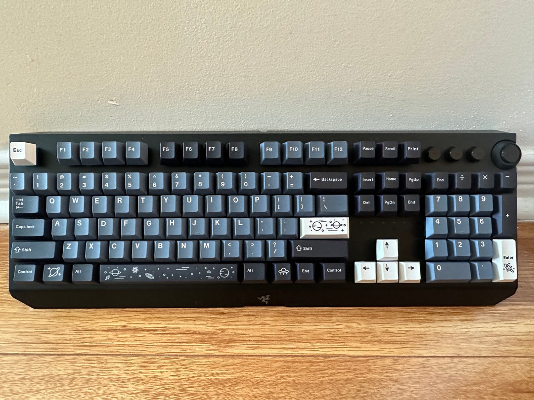 Dark Galaxy Universe Outer Space Keycap for Mechanical Keyboard | 136 ...