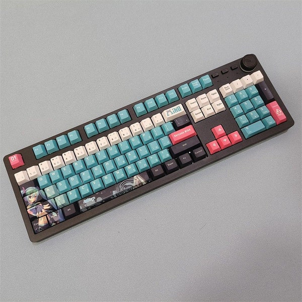 Miku Hatsune Keycaps - Etsy