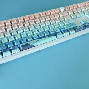 Aqua Dream Deep Ocean Theme Keycap Set: Cherry Profile, PBT - Etsy