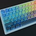 Backlit Pastel Rainbow Gradient Side Print Keycap Set: Cherry Profile ...
