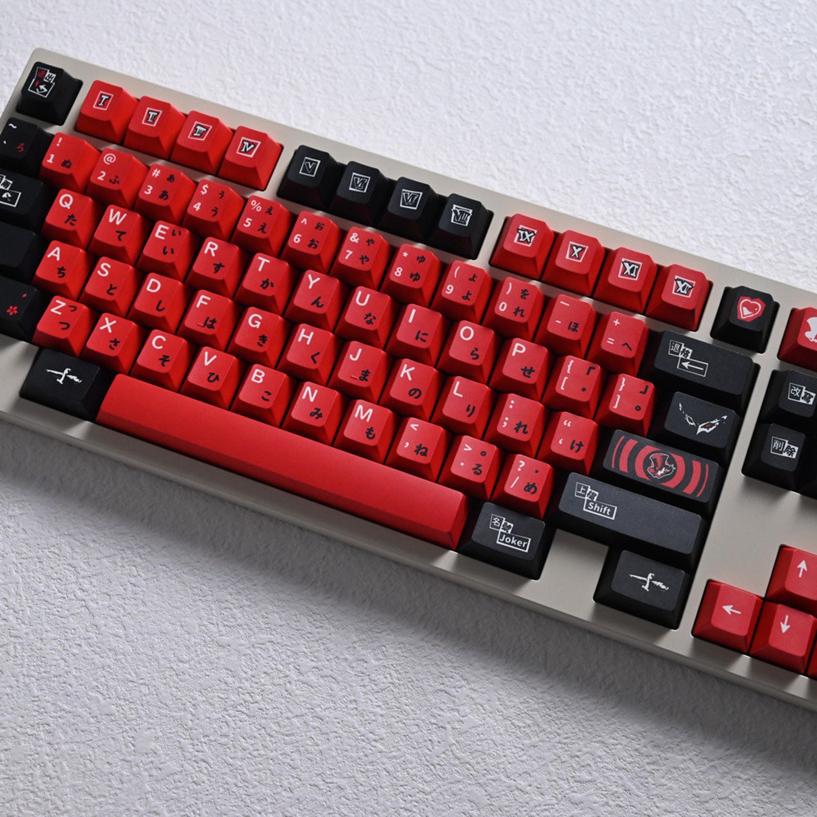 Persona Video Game Theme Keycap Set for Mechanical Keyboard - Etsy