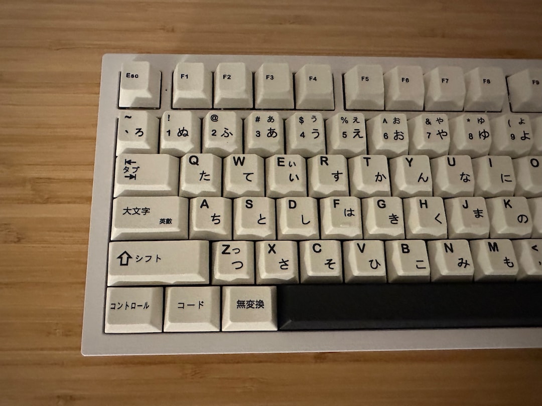 Minimalist Black & White Japanese Keycap Set: Cherry Profile, PBT - Etsy