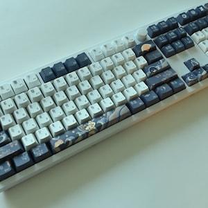 Dark Night Moon Chinese Theme Keycap Set: Cherry Profile, PBT - Etsy