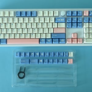Cute Fun Amusement Theme Park Keycap Set for Mechanical Keyboard | 125 ...