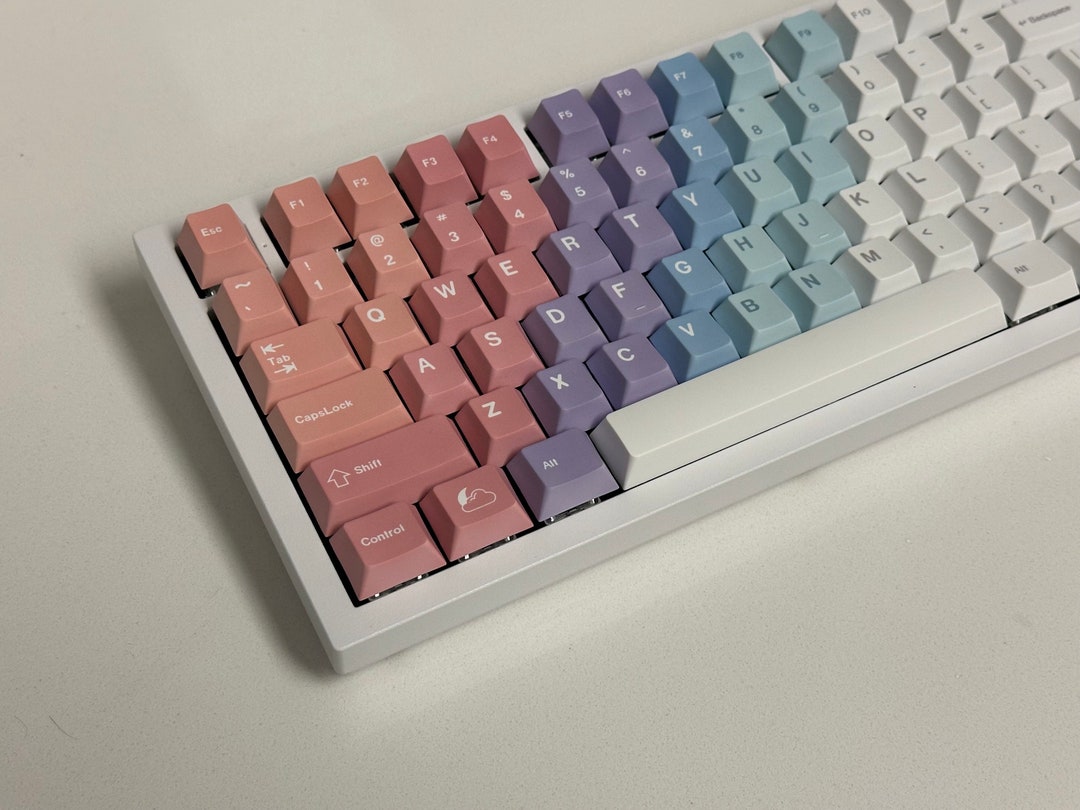 Galaxy Universe Gradient Theme Keycaps Set: Cherry Profile, PBT - Etsy
