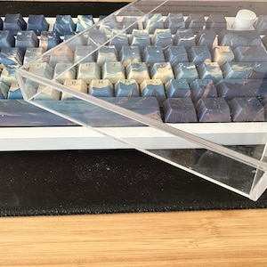 High Quality Acrylic Case for Mechanical Keyboards Dust Cover With 60 ...
