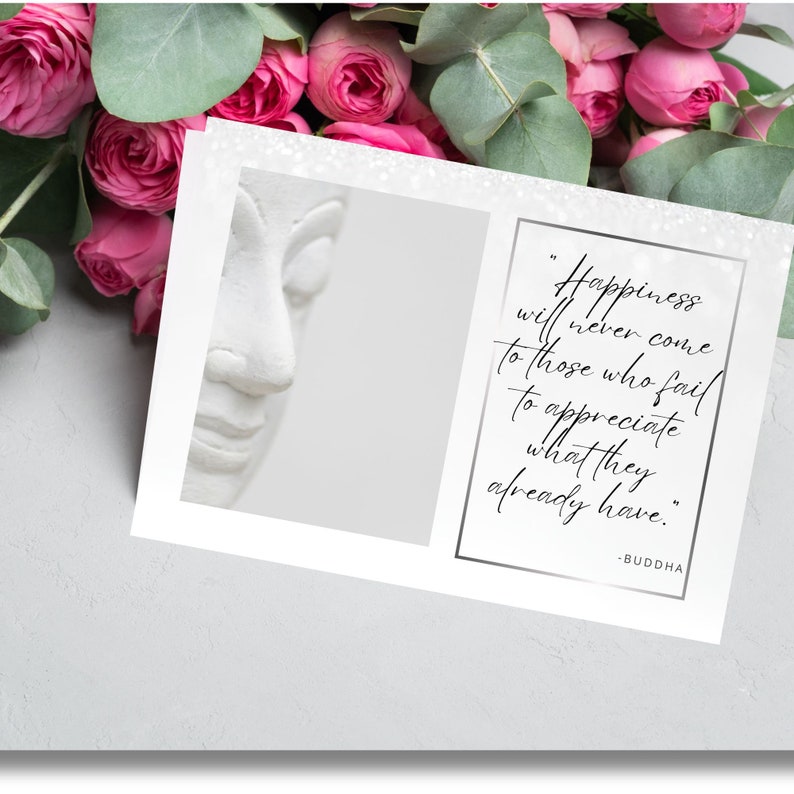 Positive Affirmation Postcard Set, Beautiful Cards With Spiritual Quote ...
