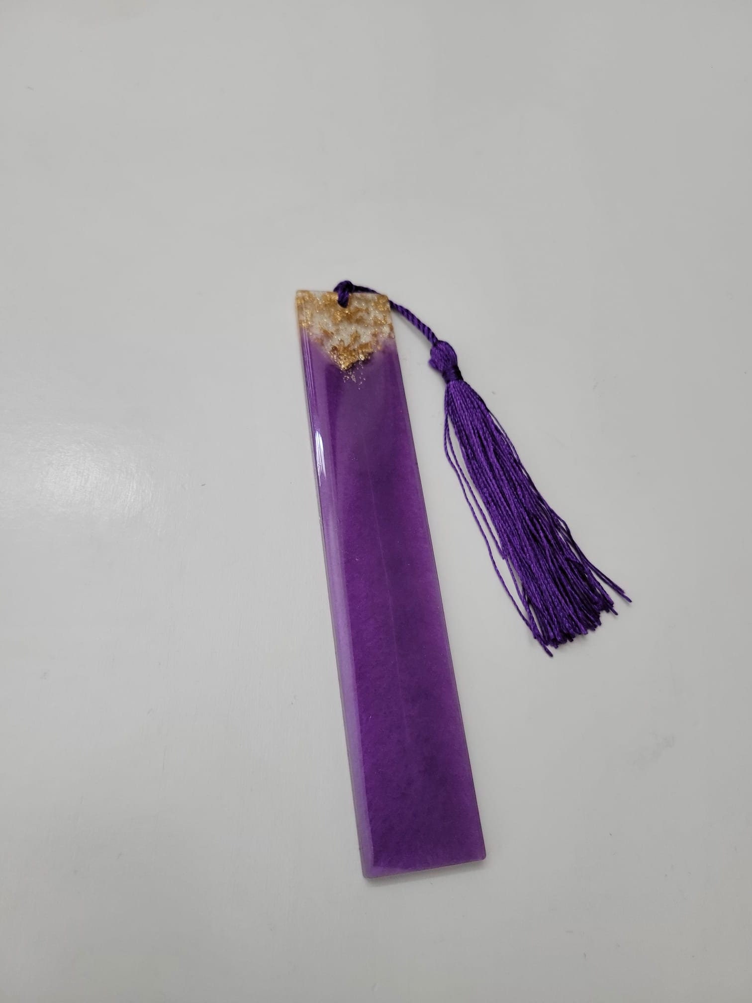 Resin Bookmarks Gold Leaf Two Tone Plain Solid Colors - Etsy