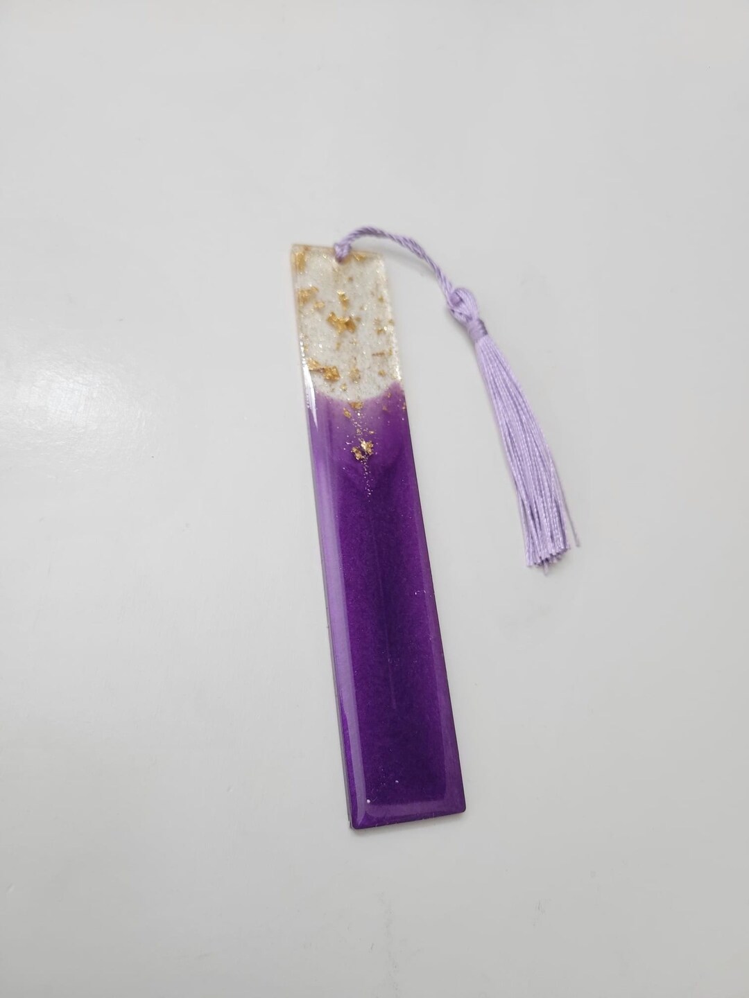 Resin Bookmarks Gold Leaf Two Tone Plain Solid Colors - Etsy