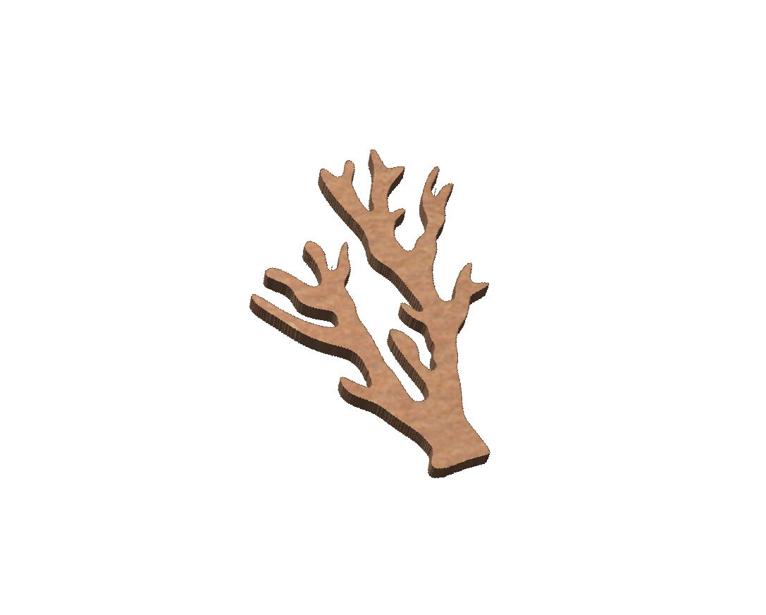 Tall Coral Reef Wood Cutout Shapes Marine Animals & Sea Animals Custom ...