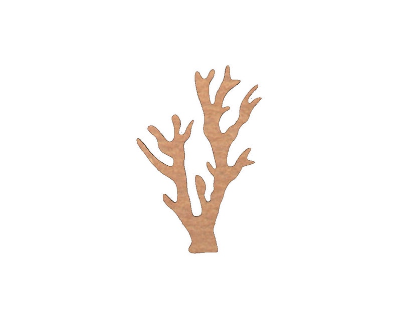 Tall Coral Reef Wood Cutout Shapes Marine Animals & Sea Animals Custom ...